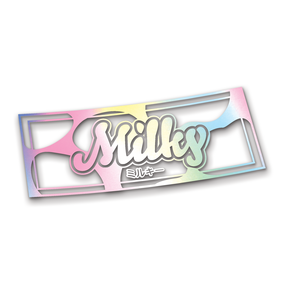 Milky Box Diecut Sticker – Milky Sensei