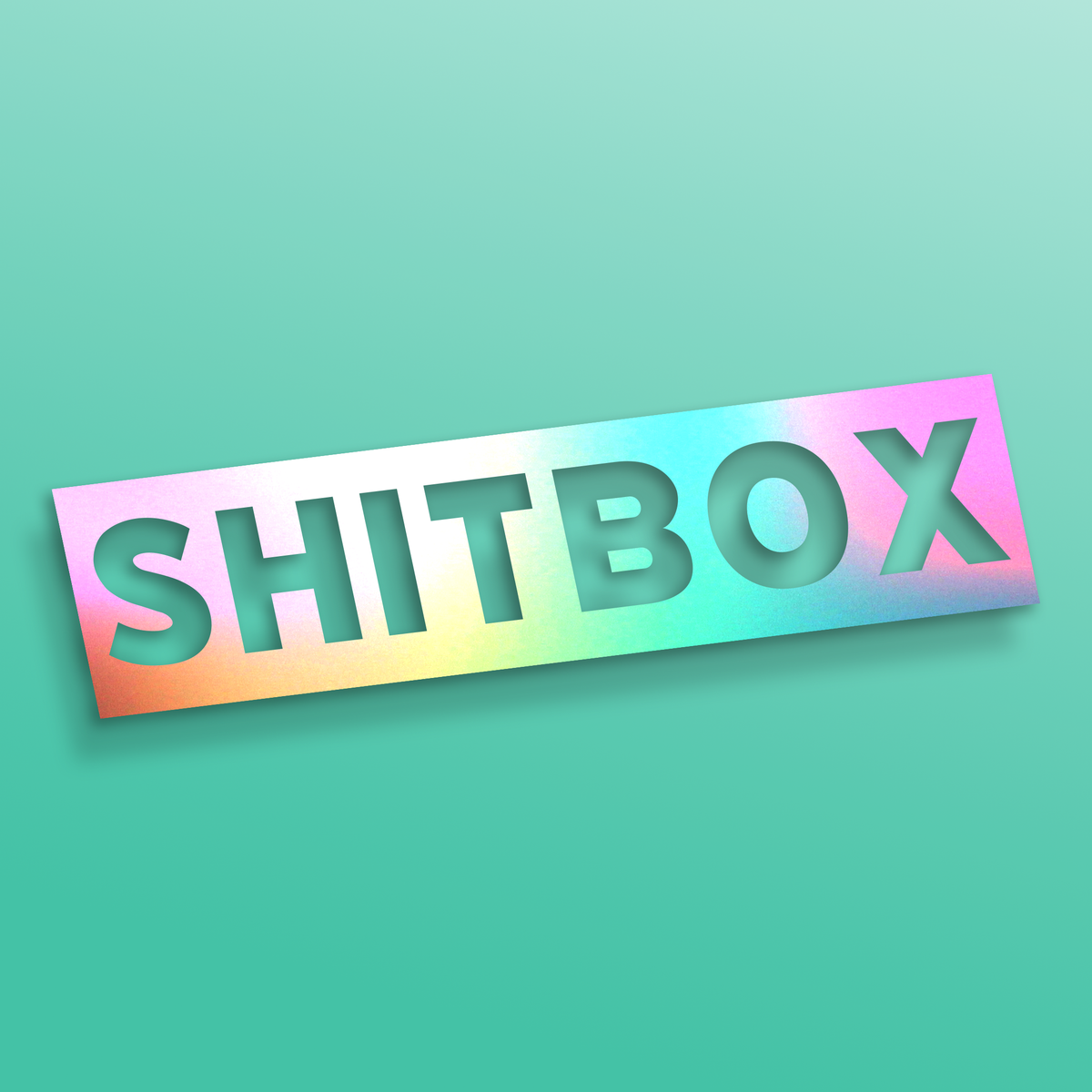 Shitbox Diecut Sticker – Milky Sensei